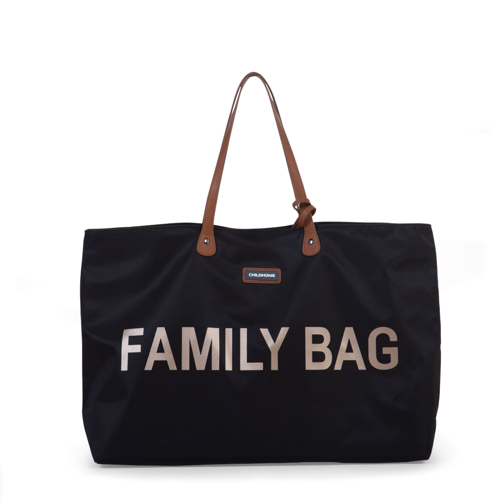 Childhome Torba FAMILY BAG – Black | Zoe & Mama